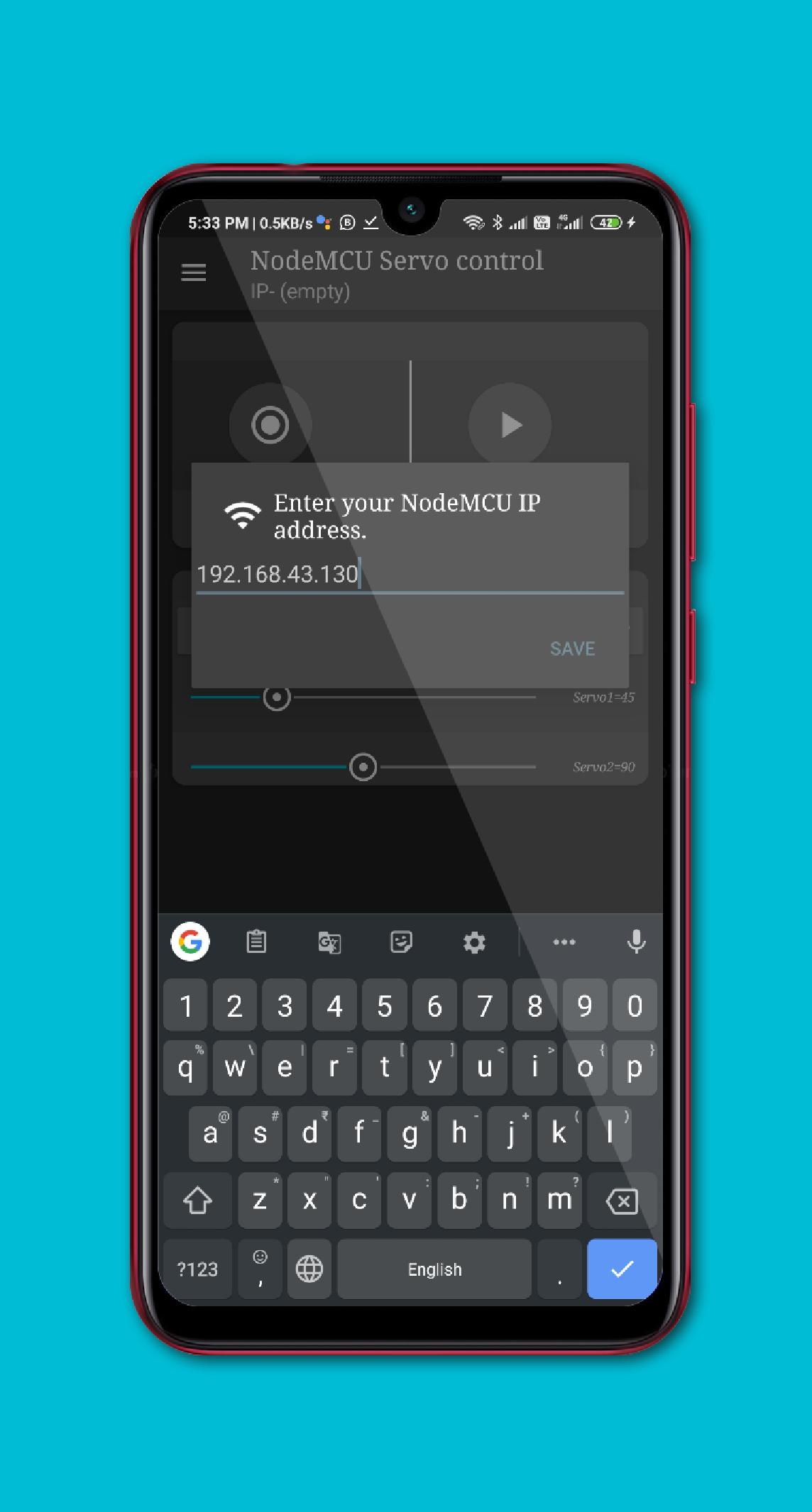 NodeMCU Servo control APK for Android Download NodeMCU Servo control APK for Android Download