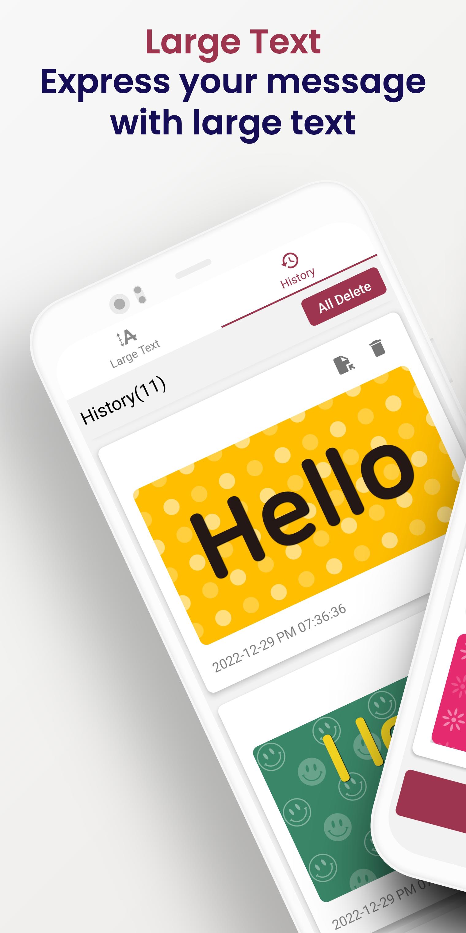 Large Text Apk للاندرويد تنزيل