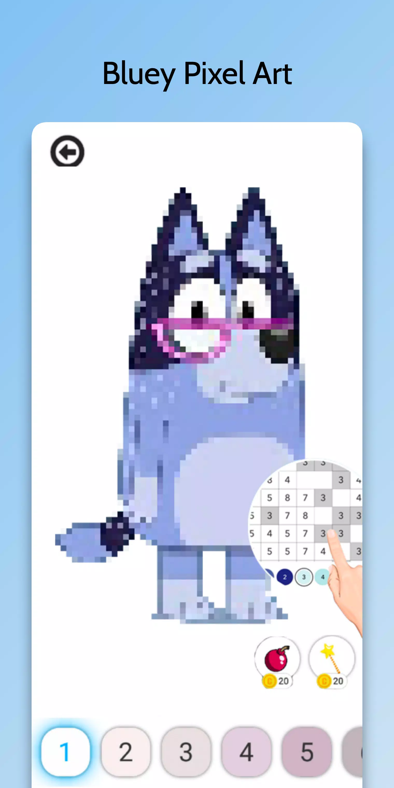 Bluey Pixel Art | atelier-yuwa.ciao.jp