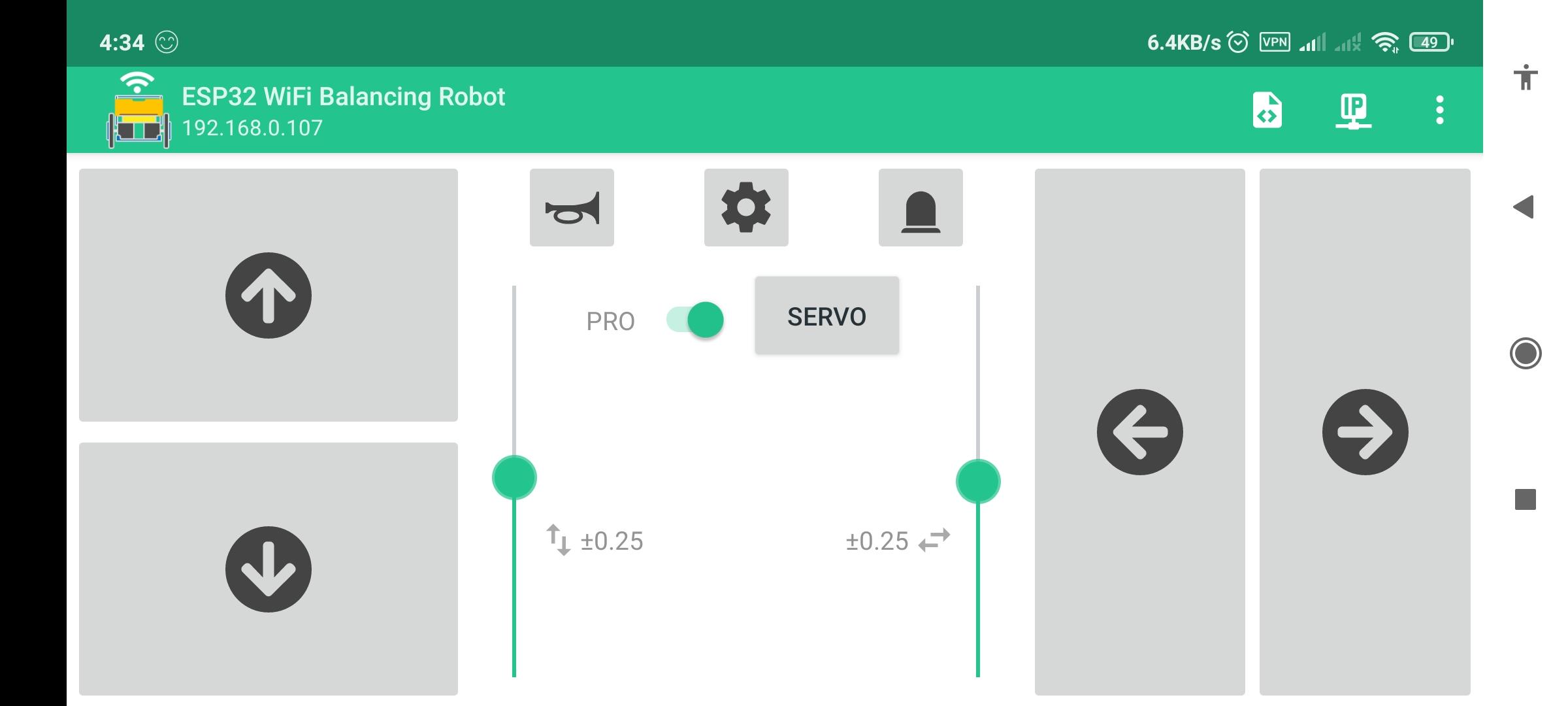 Esp32 Wifi Balancing Robot Apk 안드로이드용 다운로드 최신 버전