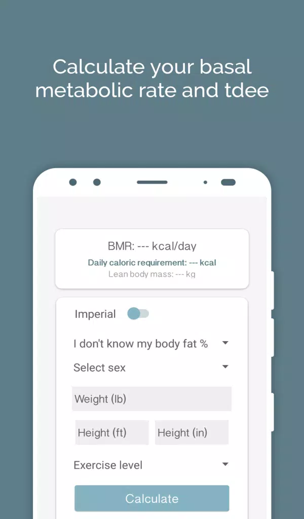 Metabolism Type Calculator