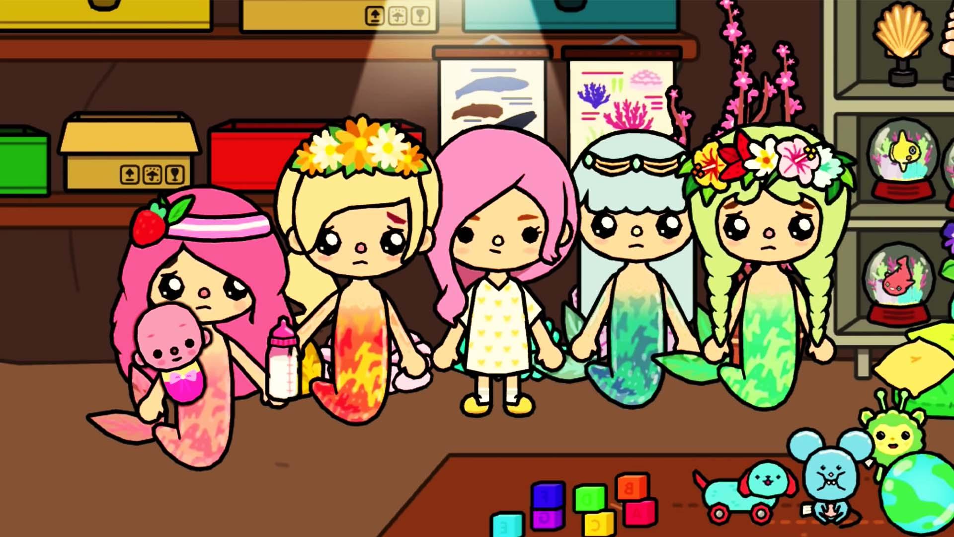 Boca Mermaid Toca Wallpapers安卓版应用apk下载
