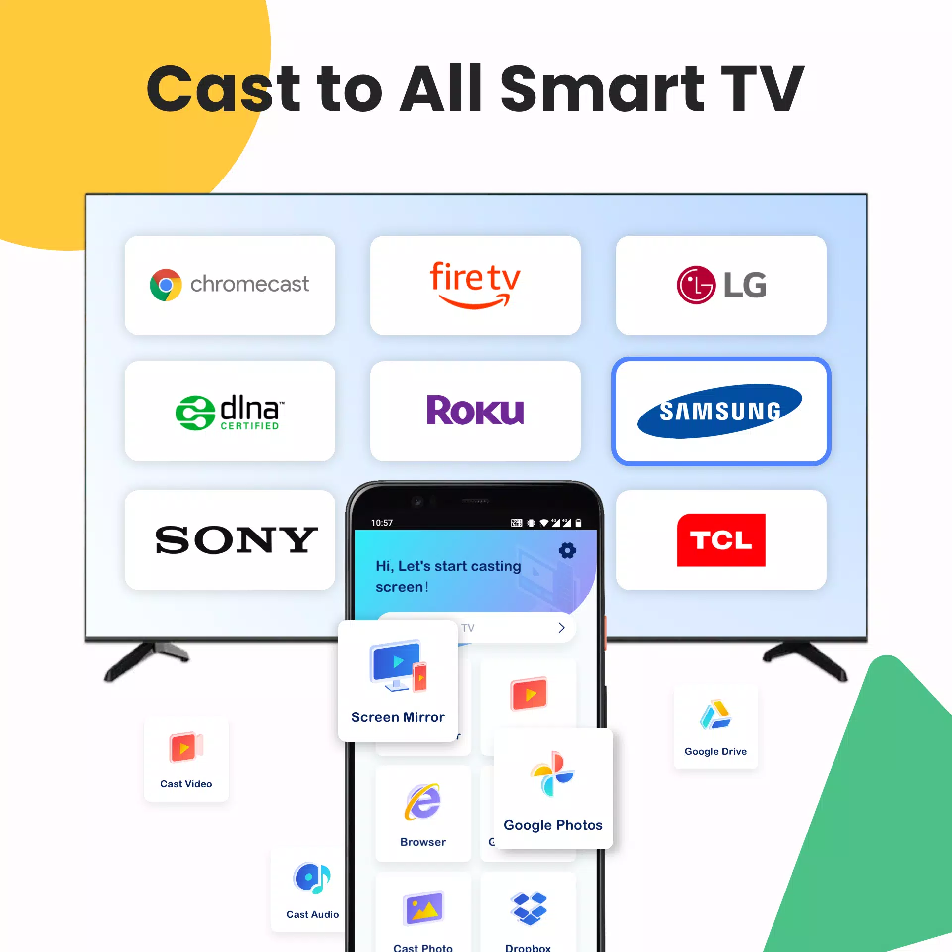 Google Chromecast Screen Screenshots Entire Cast