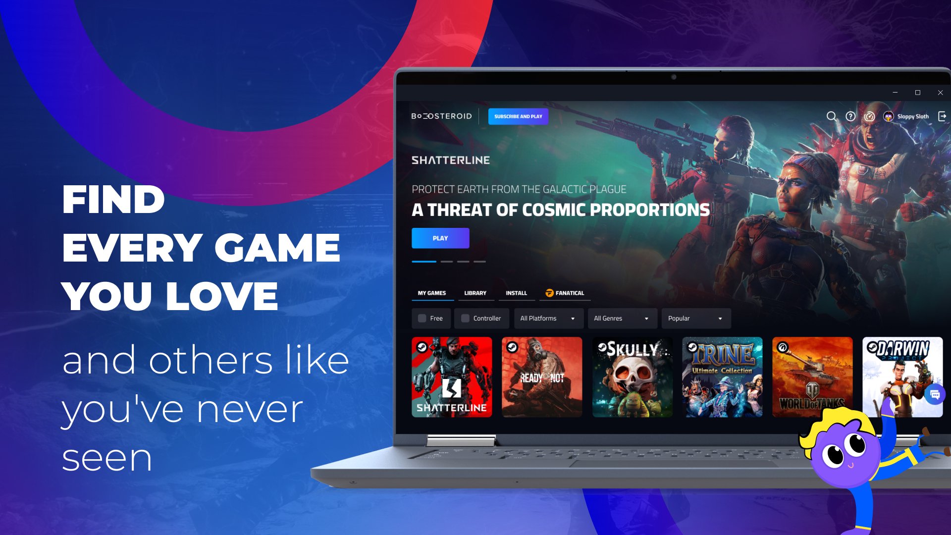 Boosteroid Cloud Gaming PWA APK für Android herunterladen