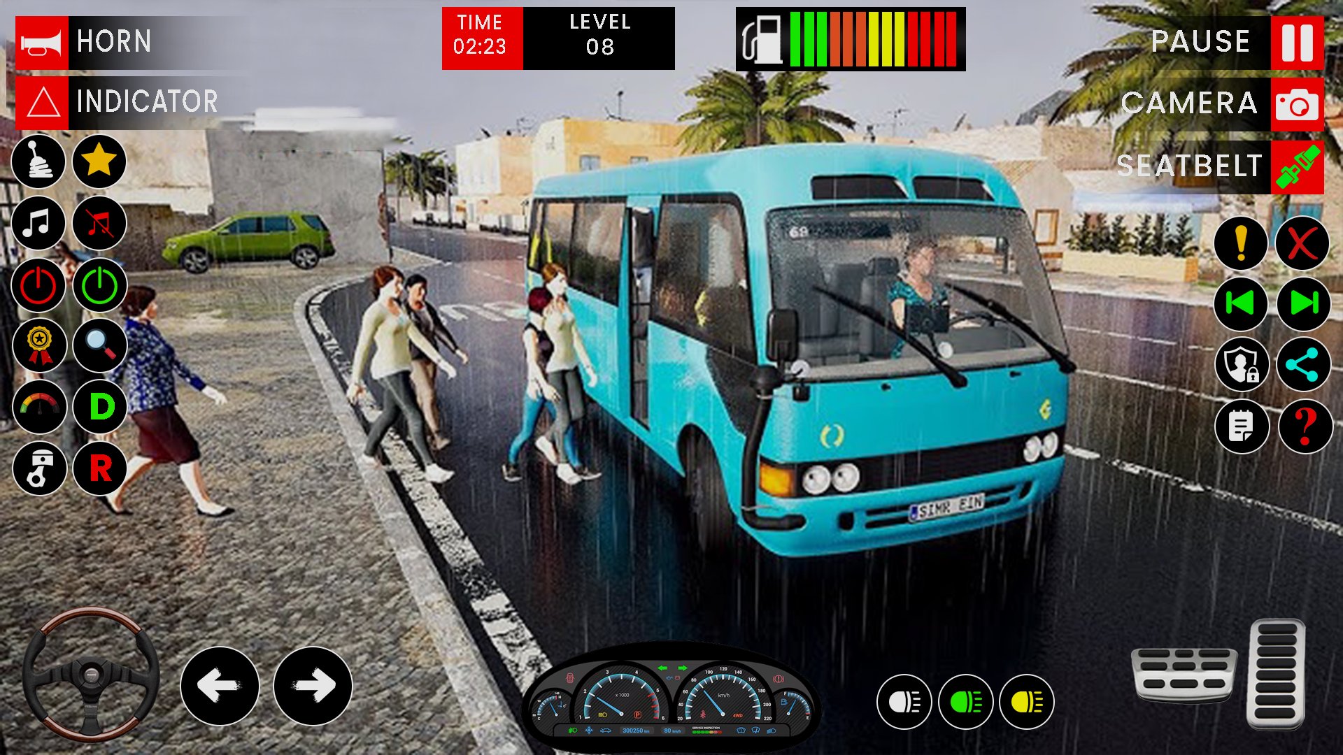 US Mini Coach Bus Driving Game APK للاندرويد تنزيل