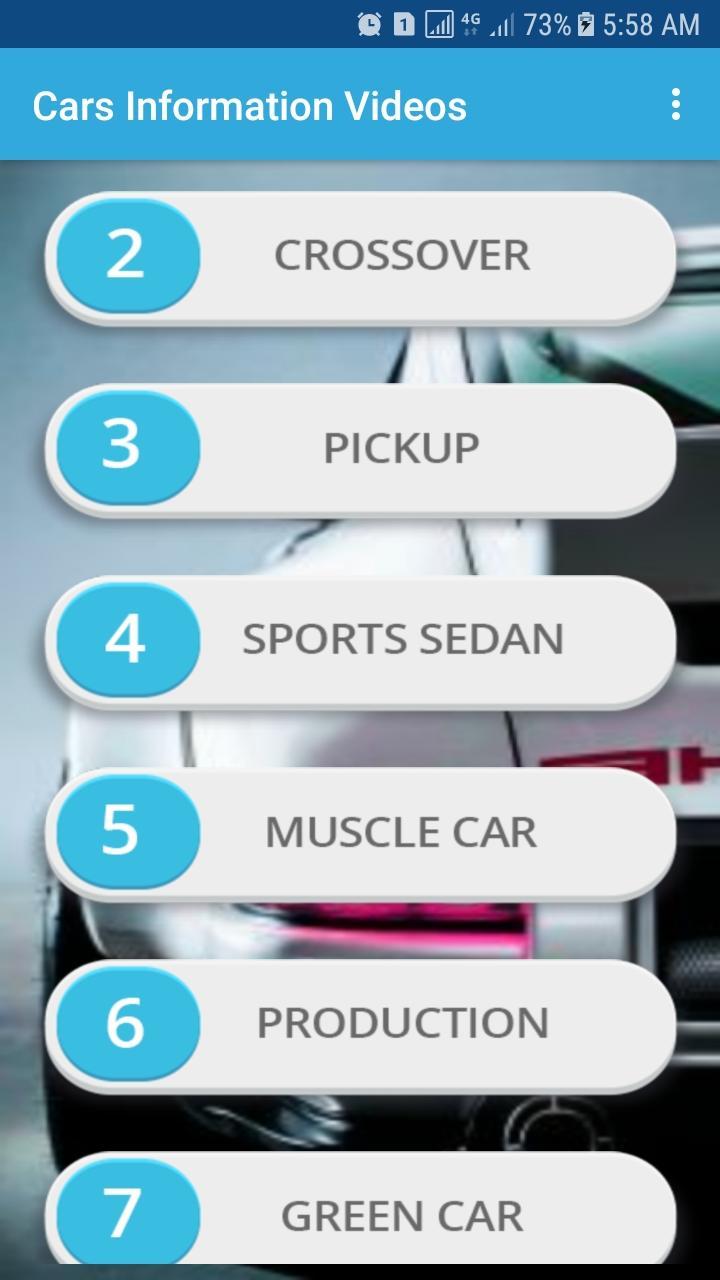 Download do APK de Cars Information Videos: Latest Cars para Android Download do APK de Cars Information Videos: Latest Cars para Android