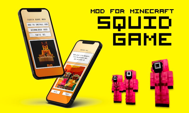 Mod Squid Game for Minecraft APK for Android Download