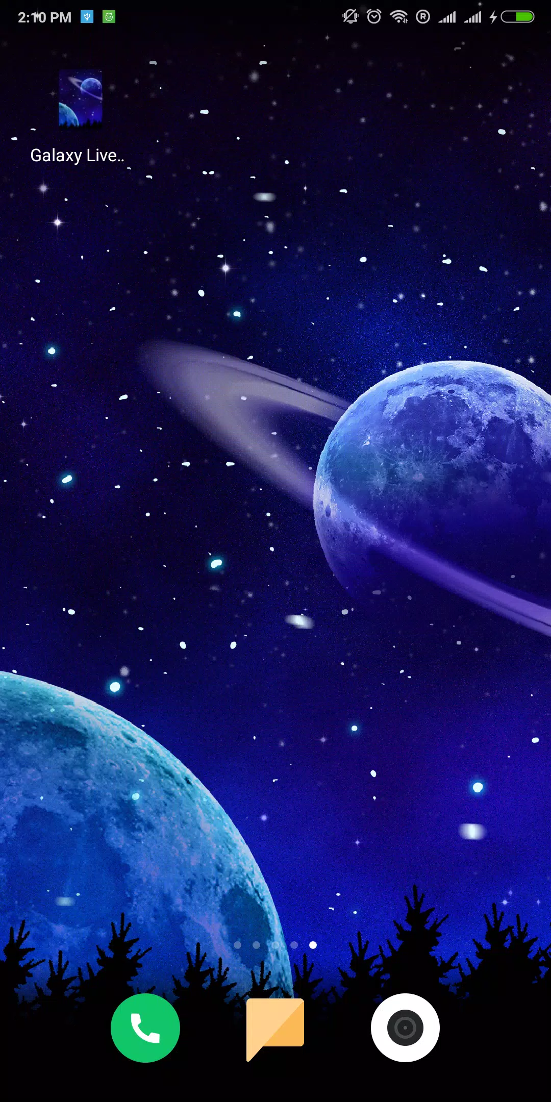 Galaxy Live Wallpaper Android