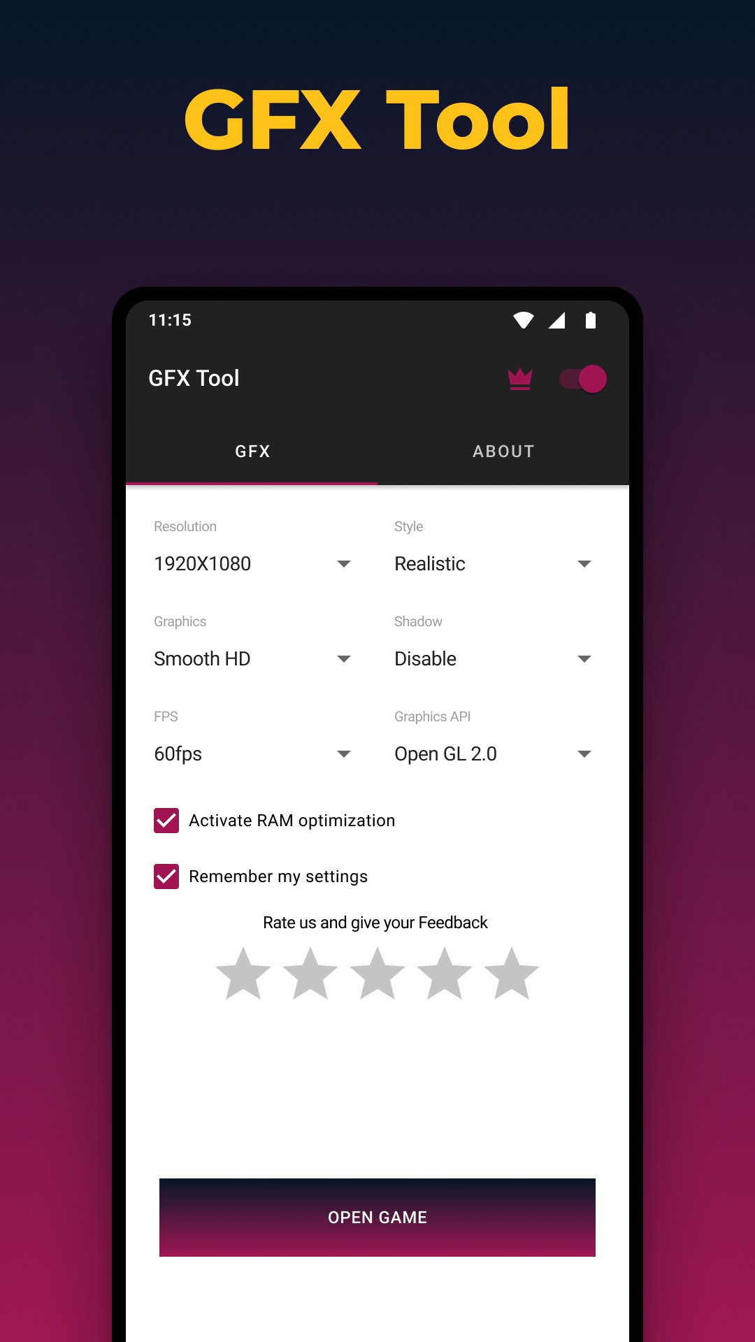 GFX Tool APK for Android Download