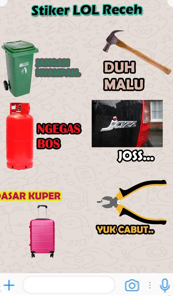 LOL Receh Sticker APK for Android Download