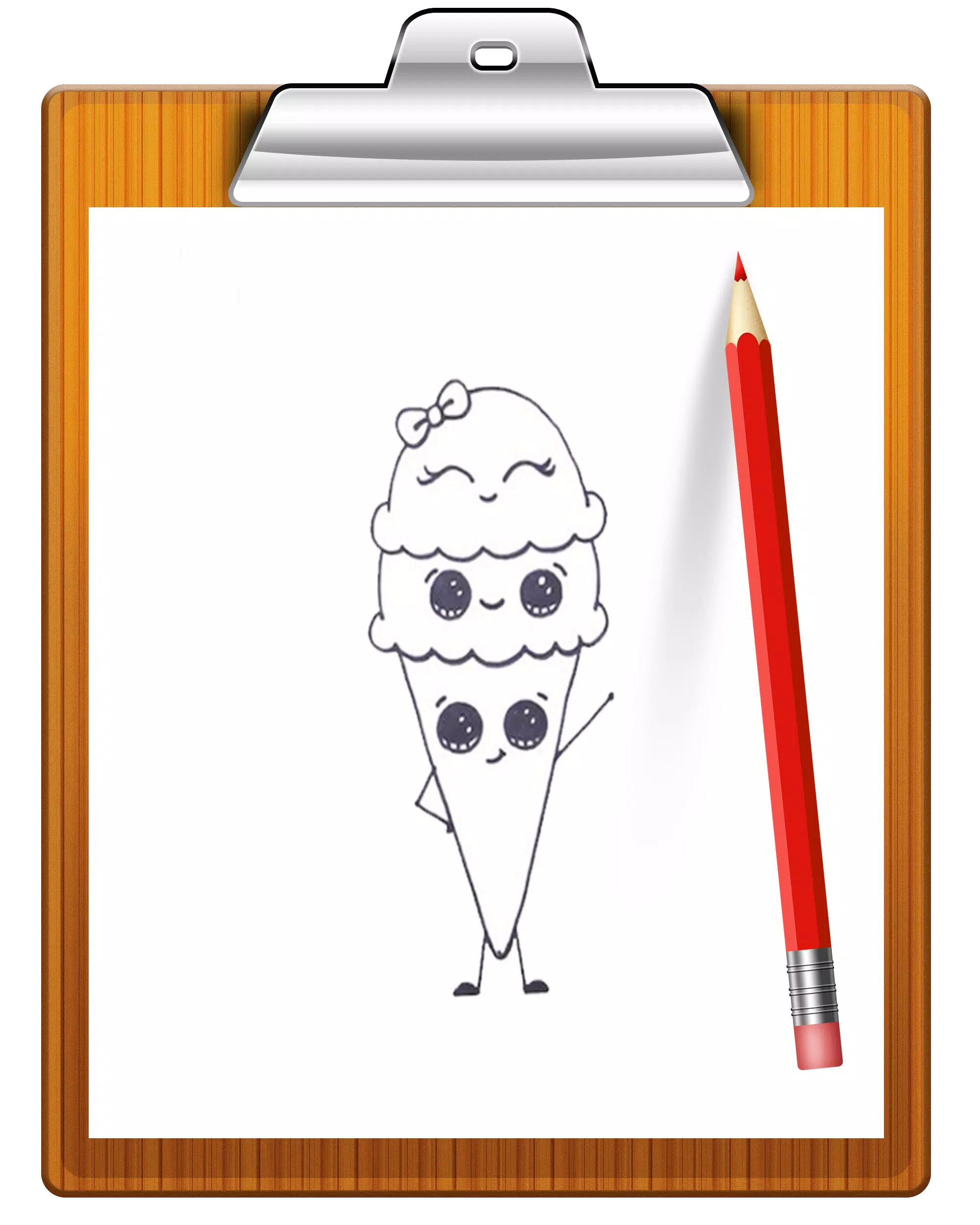Easy Cute Drawings Of Food