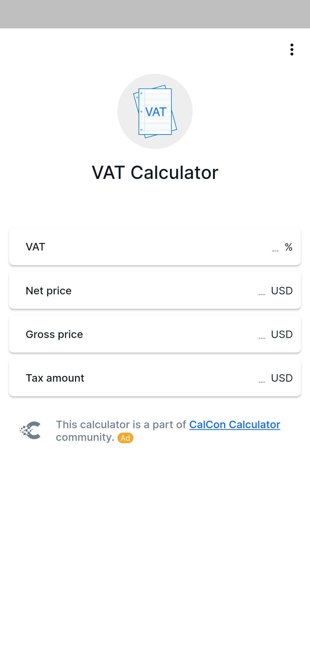 Download Do APK De VAT Calculator Para Android download-do-apk-de-vat-calculator-para-android