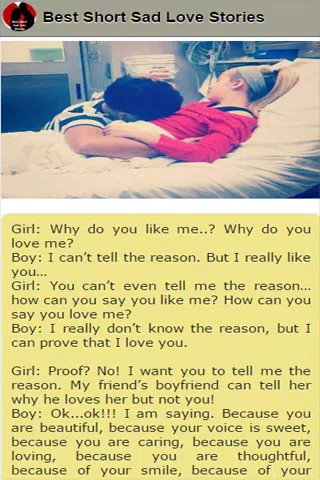 Sad Short Love Stories