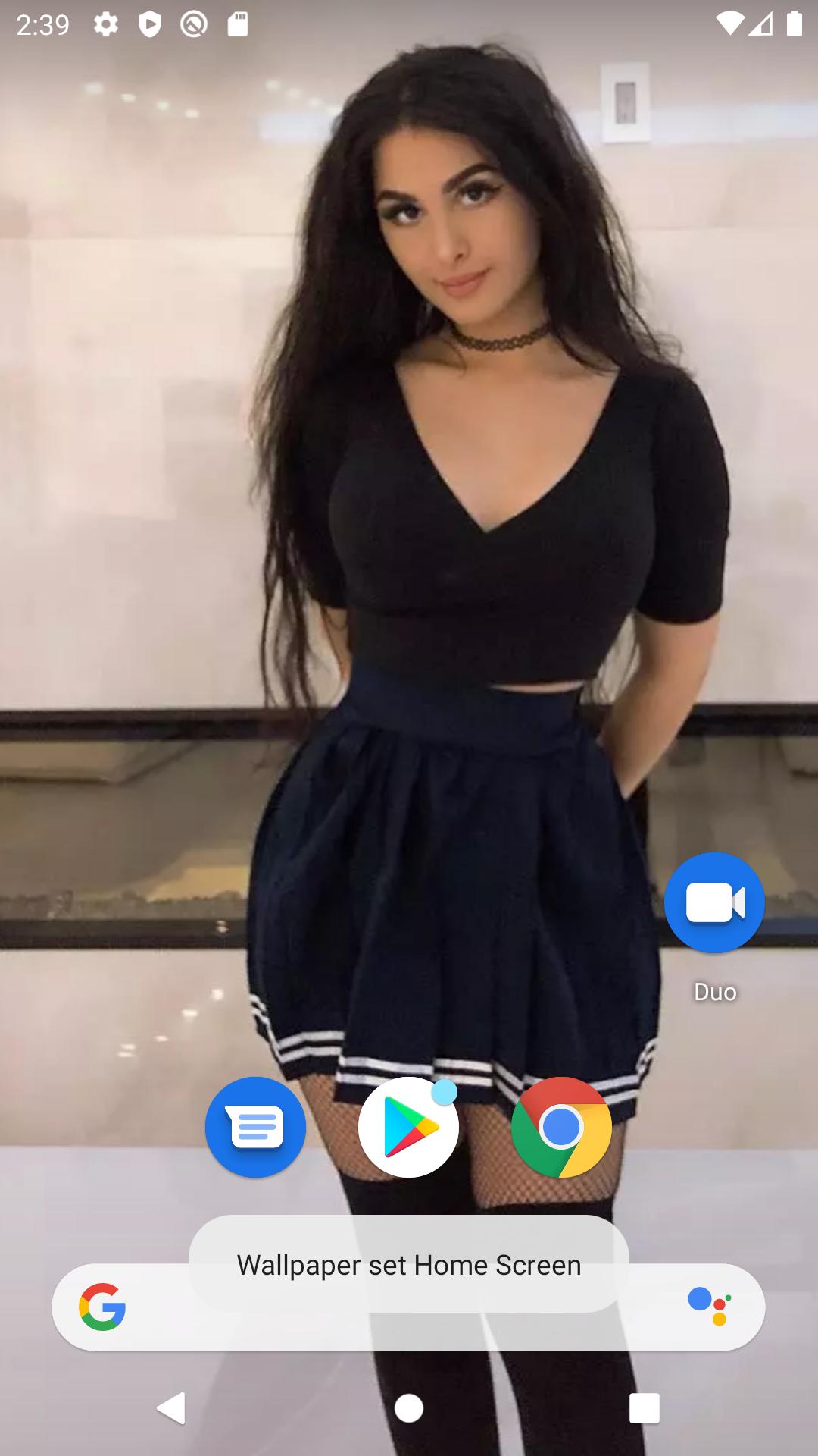 Sssniperwolf Fake Call Fake Text สำหรับแอนดรอยด์ ดาวน์โหลด Apk
