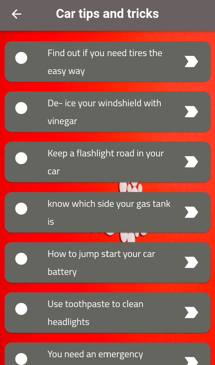 Car tips and tricks APK for Android Download