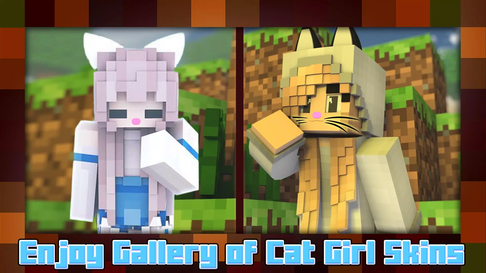 Minecraft Ocelot Girl Skin