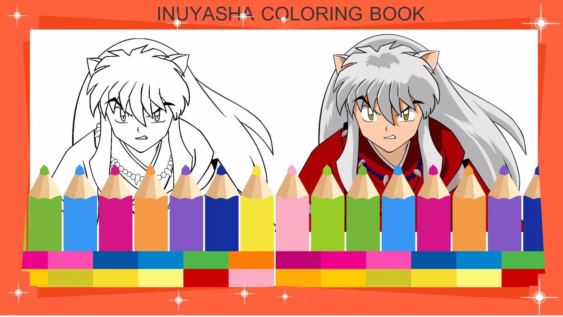 Anime Free Inuyasha Coloring Pages