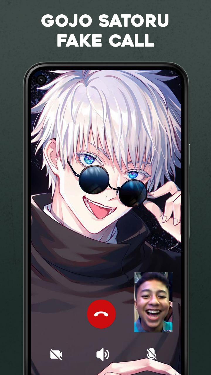 Gojo Satoru Fake Video Call APK for Android Download