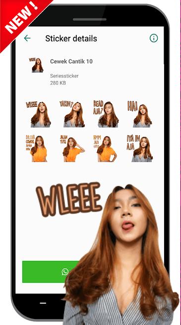 Sticker Cewek Sexy For Wastick Android के लिए Apk डाउनलोड करें