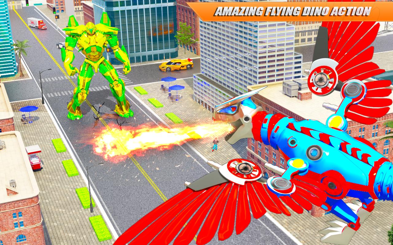 Flying Dino Transform Robot: Dinosaur Robot Games for Android - APK ... Flying Dino Transform Robot: Dinosaur Robot Games for Android - APK ...