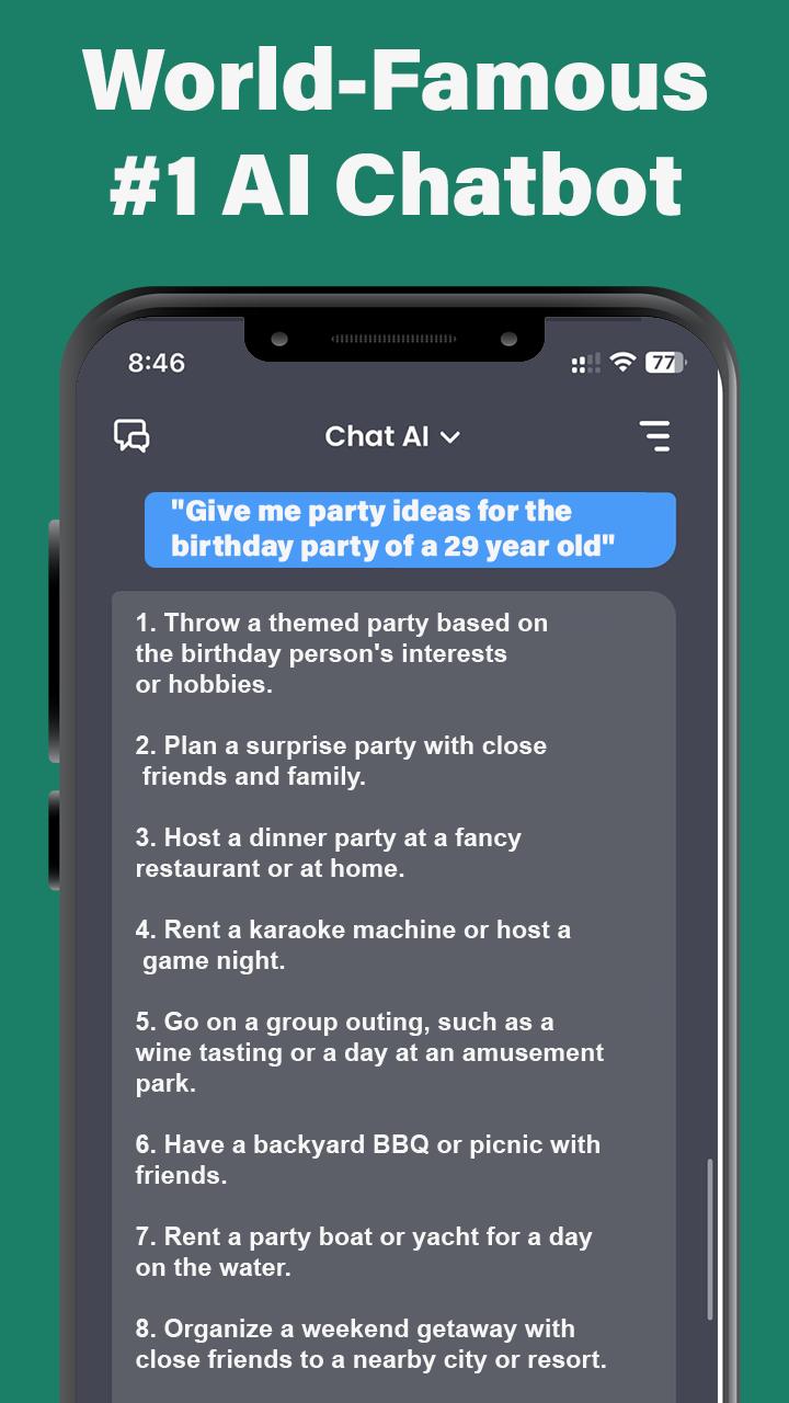 Chat GPT - AI Chatbot App APK untuk Unduhan Android Chat GPT - AI Chatbot App APK untuk Unduhan Android