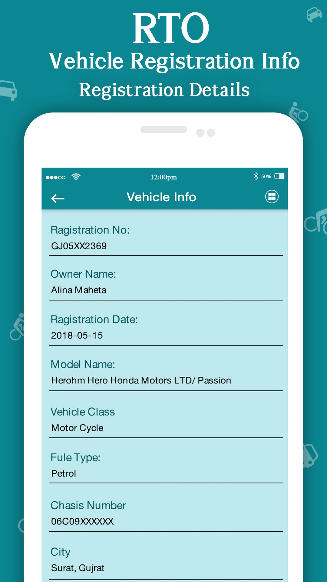 RTO Vehicle Information : Find Vehicle Details APK Download for Android ...