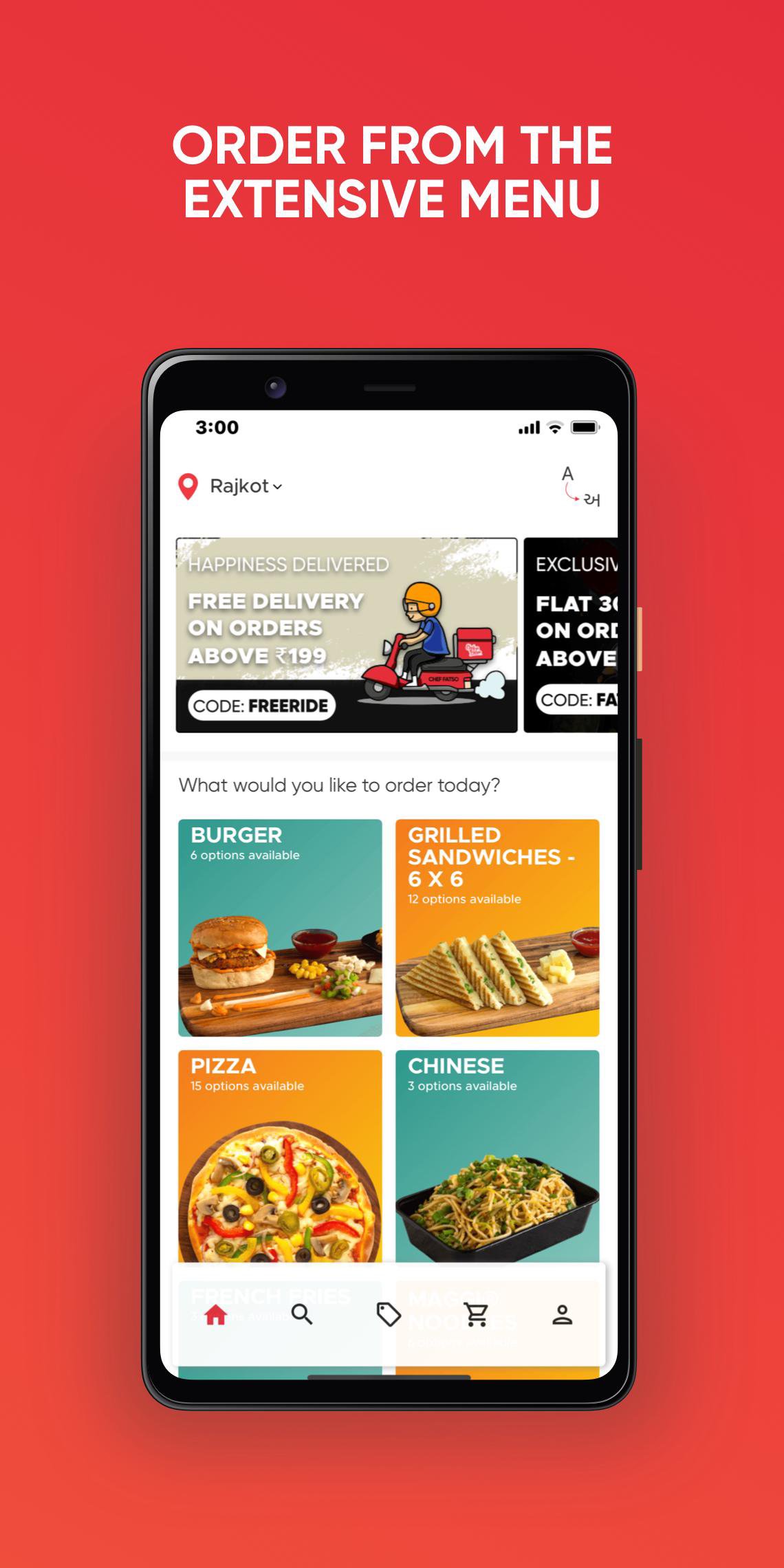 Descarga de APK de Chef Fatso - Food Order & Delivery para Android