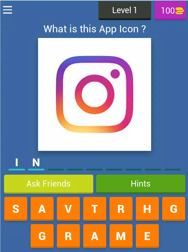 Instagram Icon Game Answers