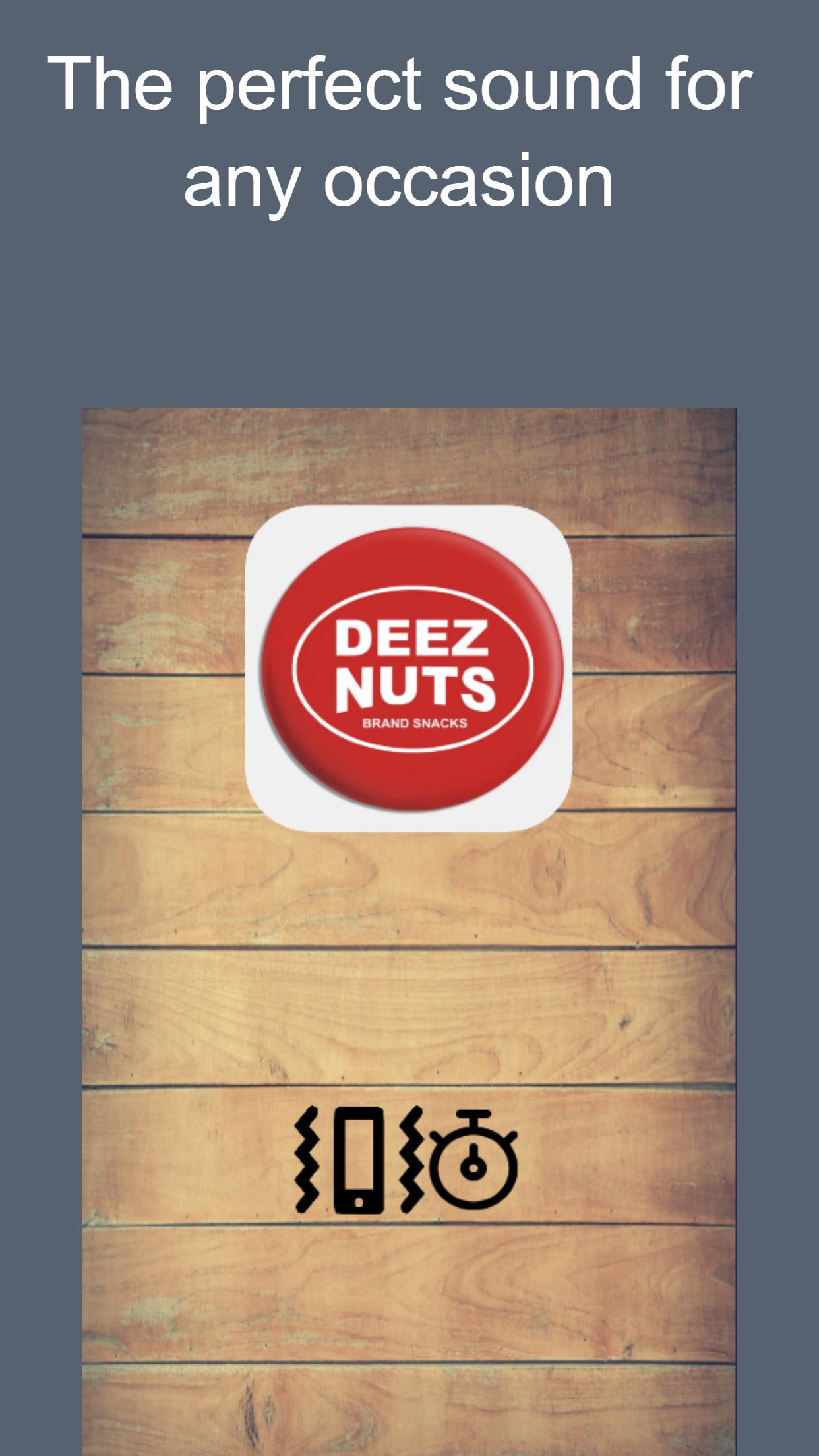 Descarga De Apk De Deez Nuts Sound Button Para Android