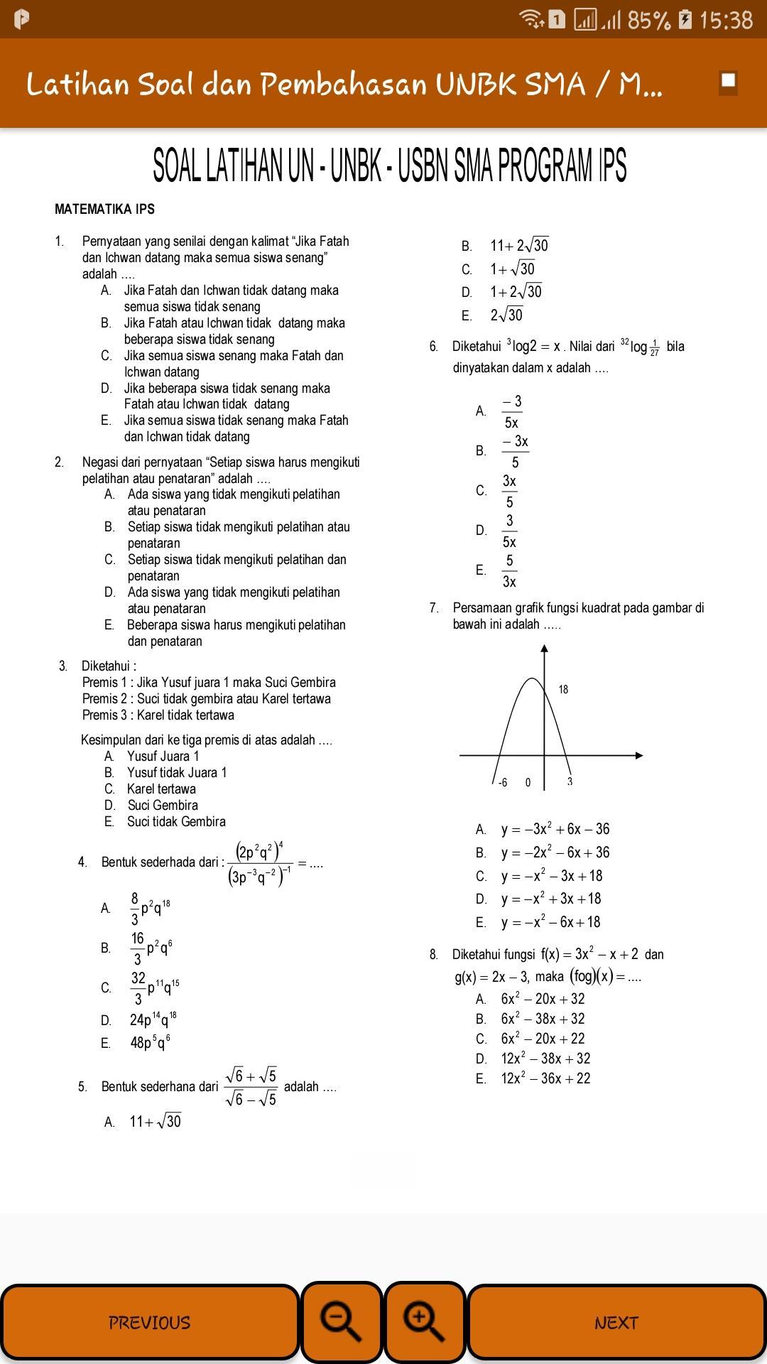 Latihan Soal Dan Pembahasan UNBK SMA / MA 2019 APK for Android Download Latihan Soal Dan Pembahasan UNBK SMA / MA 2019 APK for Android Download