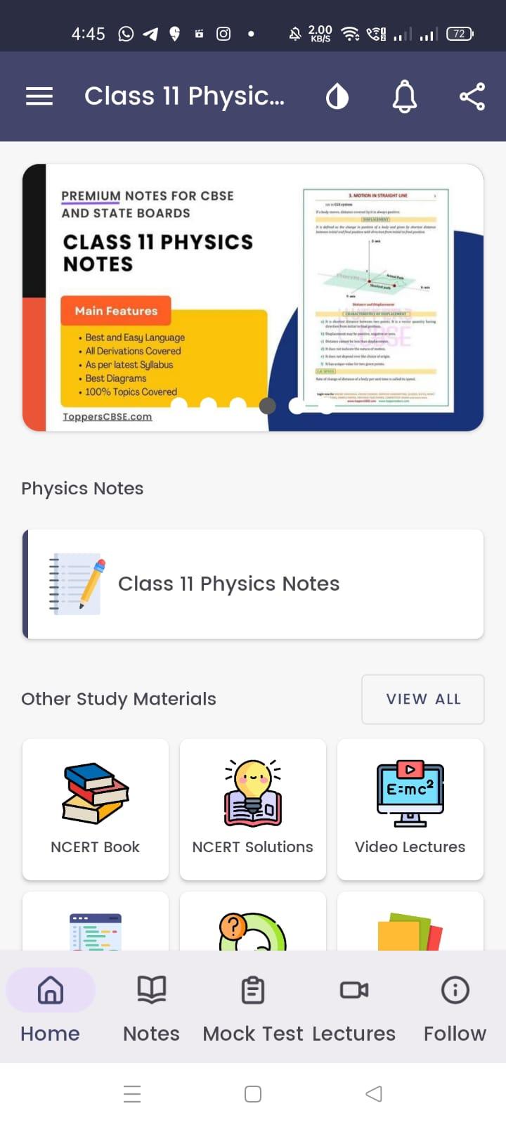 Class 11 Physics Notes APK for Android Download Class 11 Physics Notes APK for Android Download