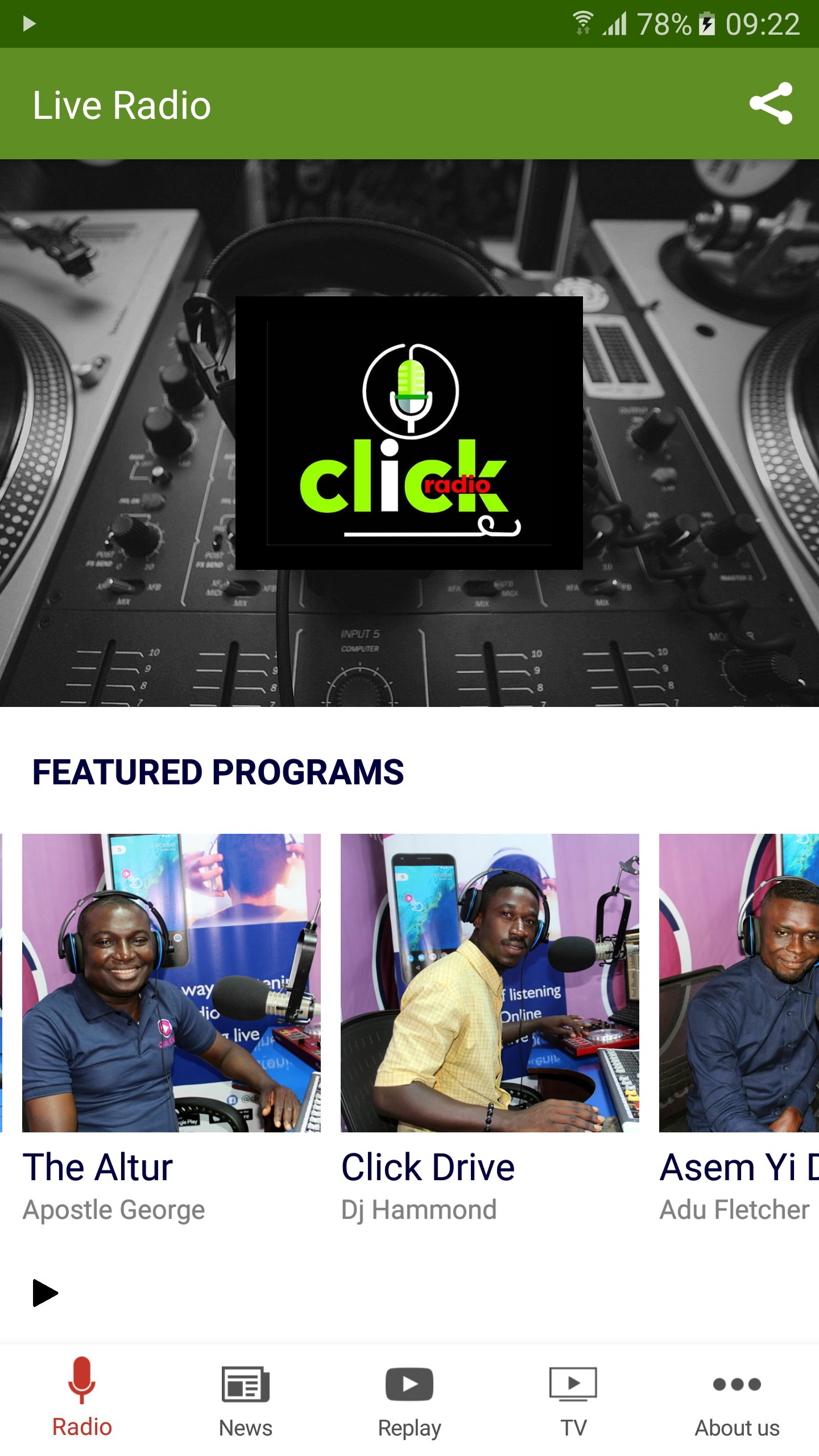 Download do APK de Click Radio para Android