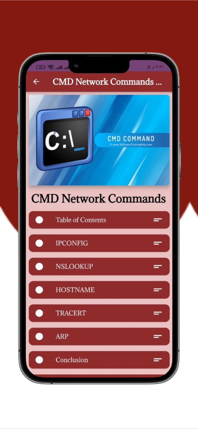 Download Do Apk De Cmd Network Commands Guide Para Android