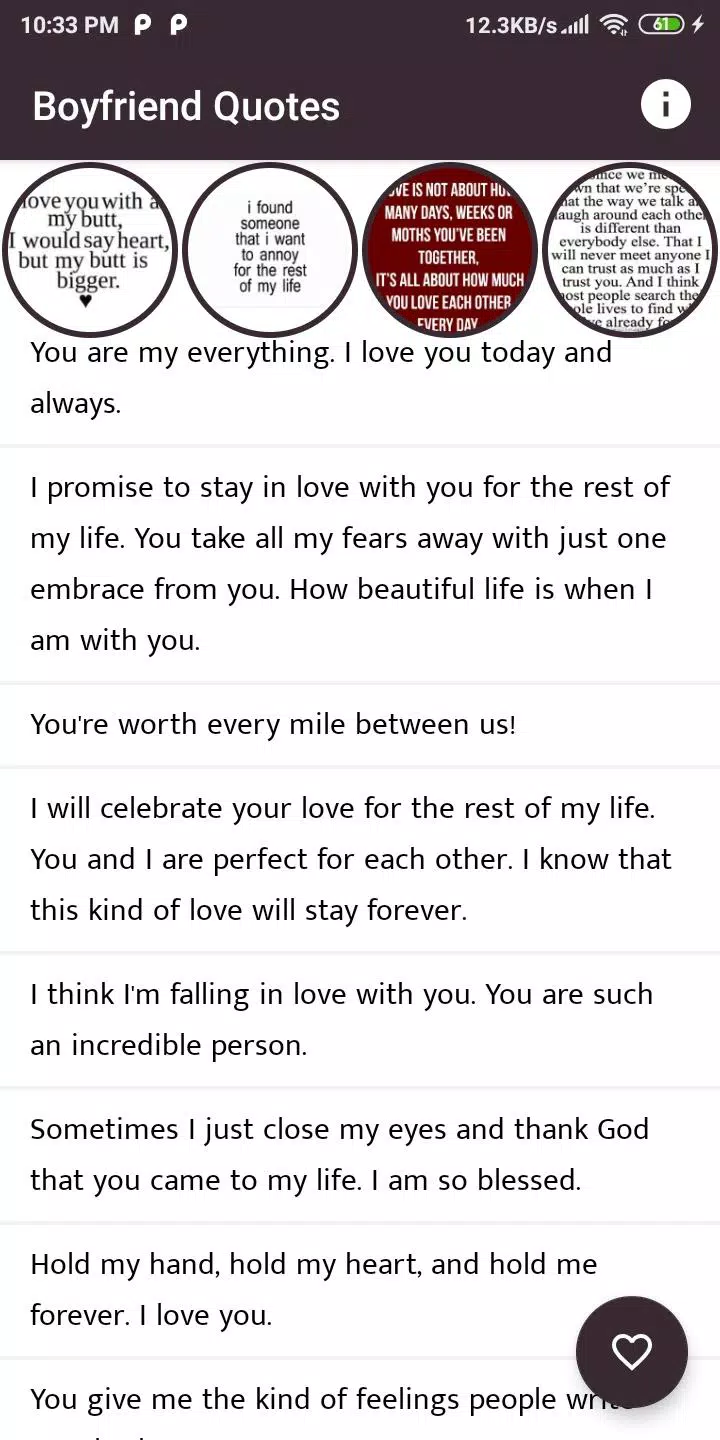 Boyfriend Quotes And Sayings For Him