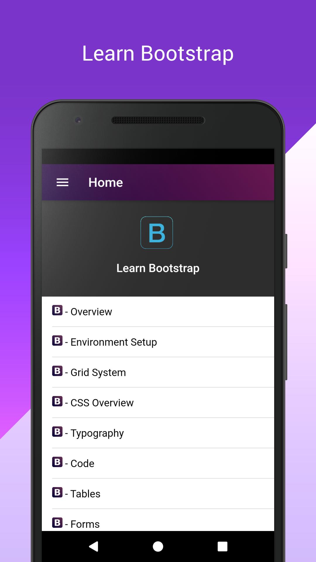 Learn Bootstrap 4 APK for Android Download Learn Bootstrap 4 APK for Android Download
