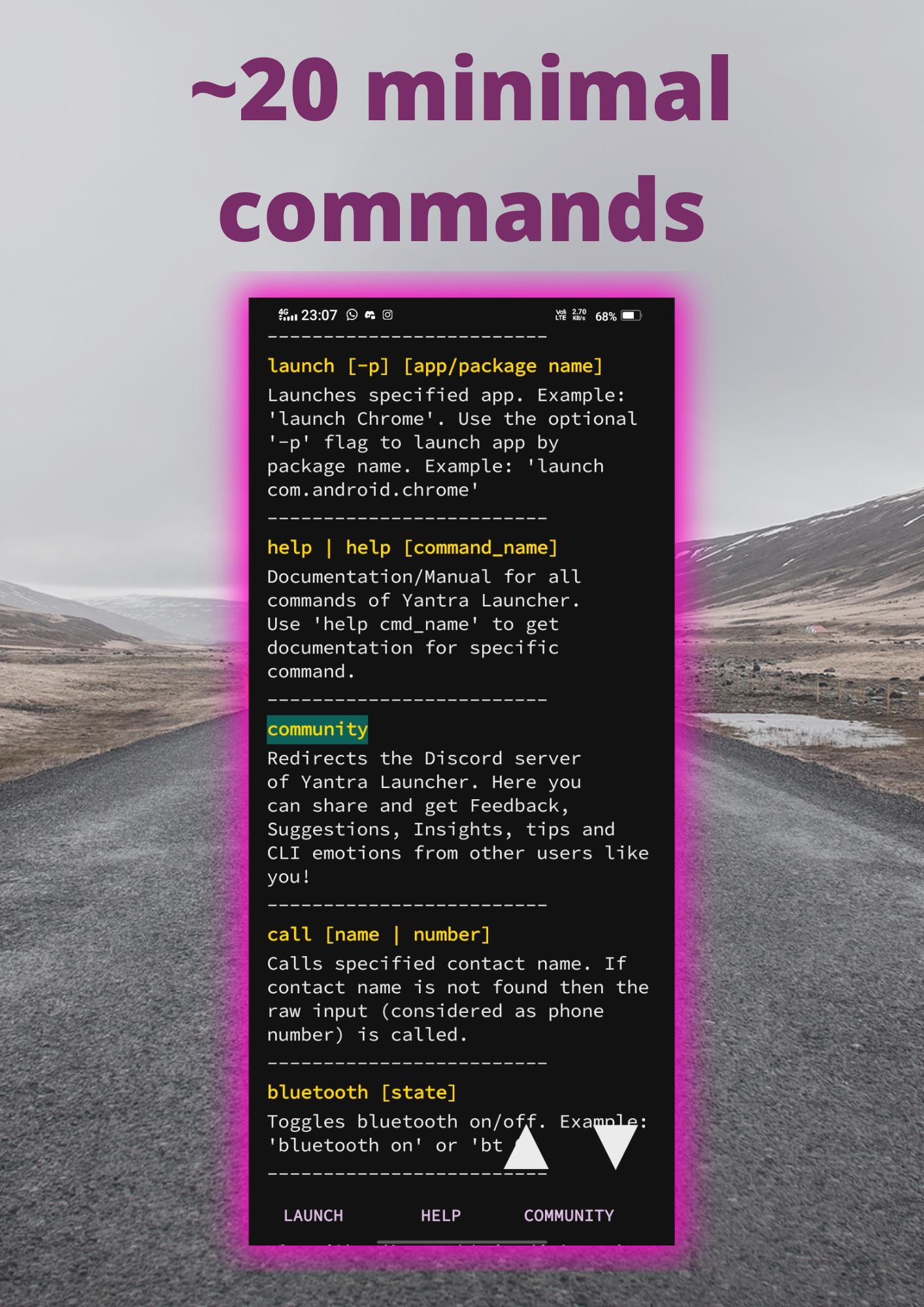 Yantra Minimal Cli Launcher Apk For Android Download