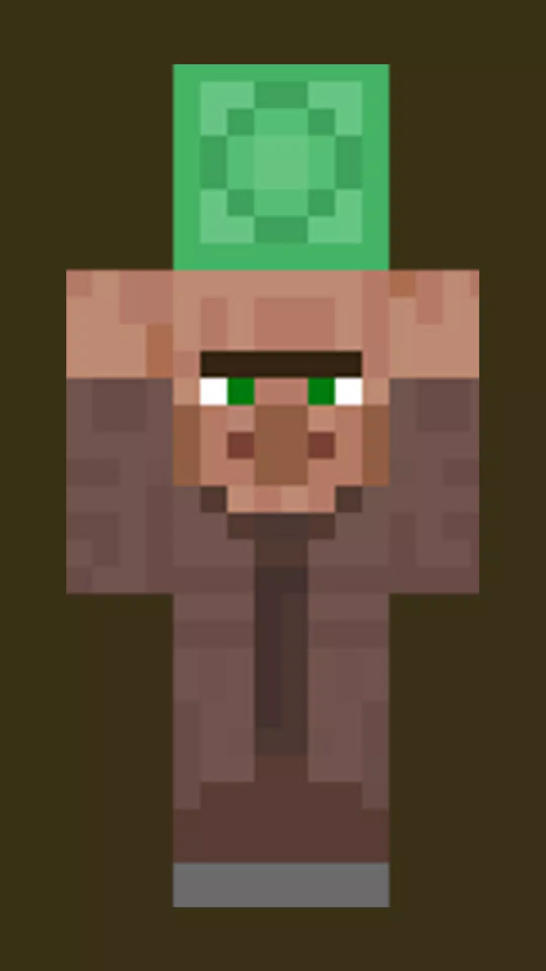 Minecraft Villager Face