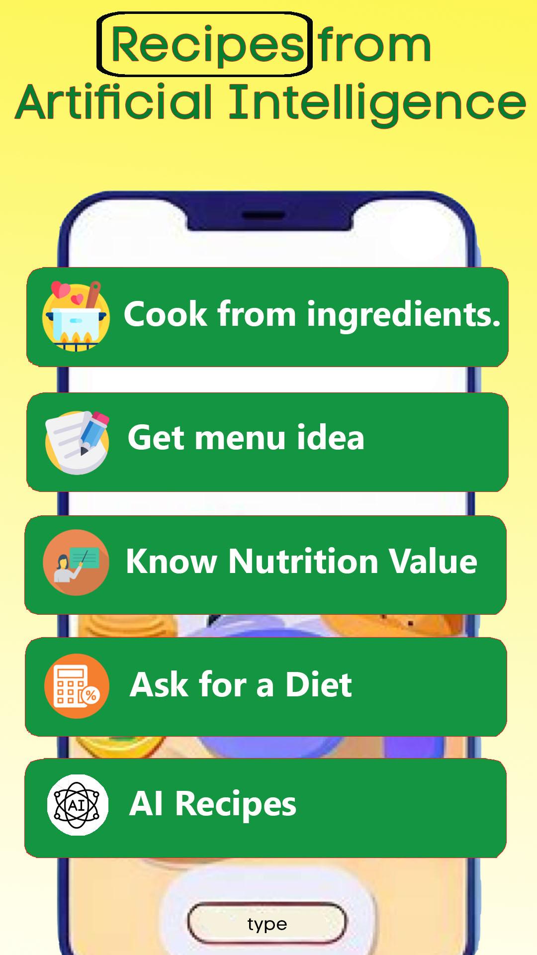 Recipe from ingredients AI APK for Android Download