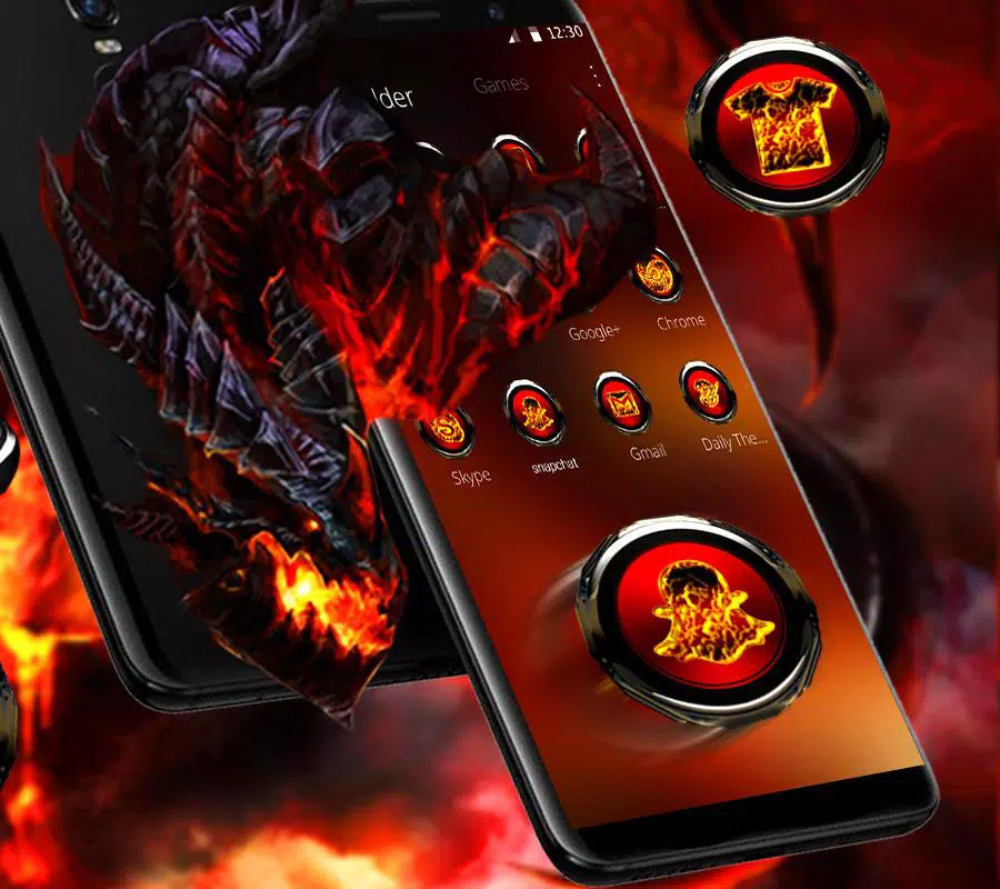 Cool Fire Dragon Pictures