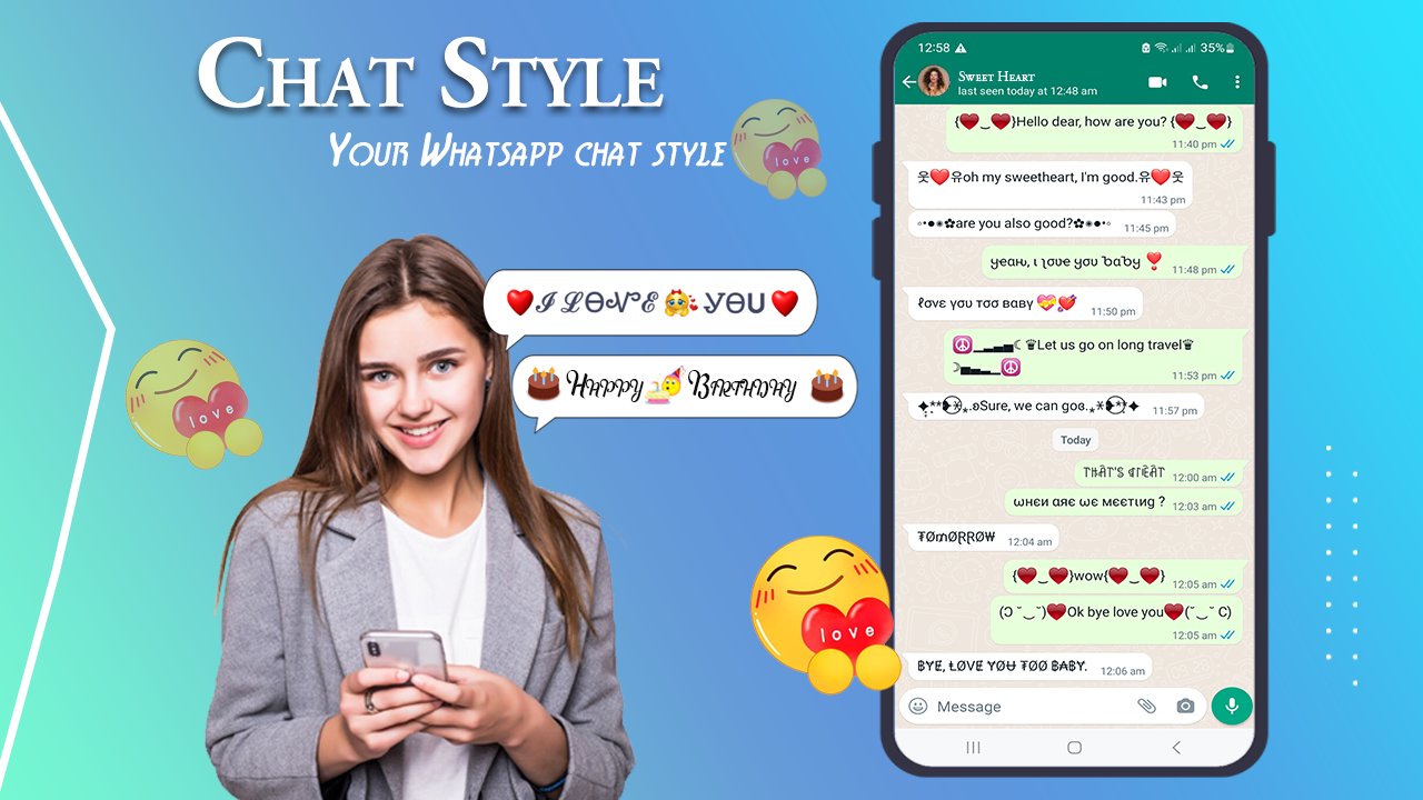 Cool Chat Styler for WA, WAB APK for Android Download