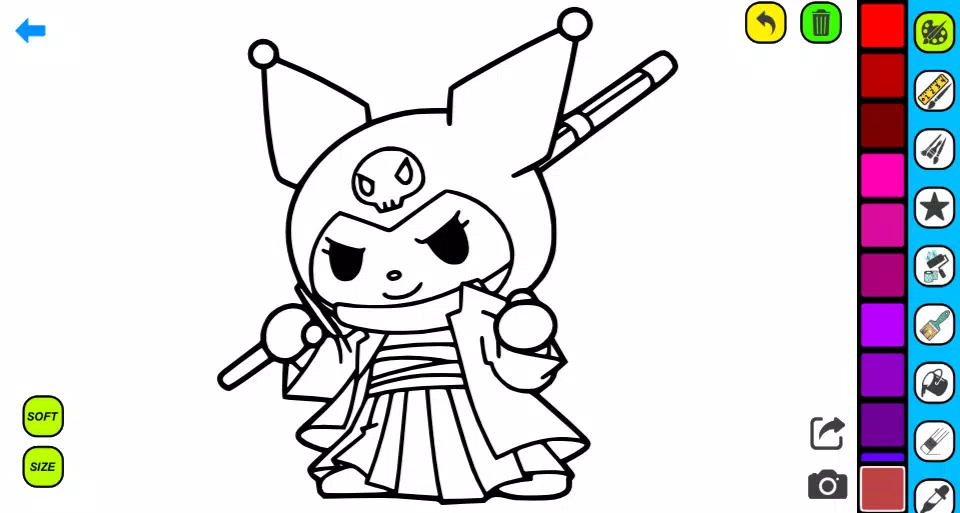 Android için Kawai Kuromi Coloring Pages APK İndir - En Son Sürüm
