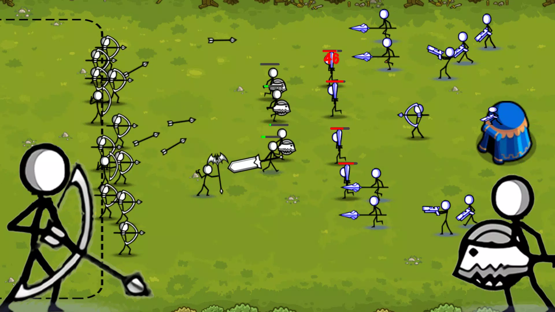 Stickman War Games