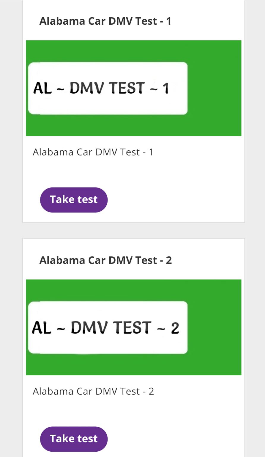 Alabama DMV Permit Test Practice APK for Android Download