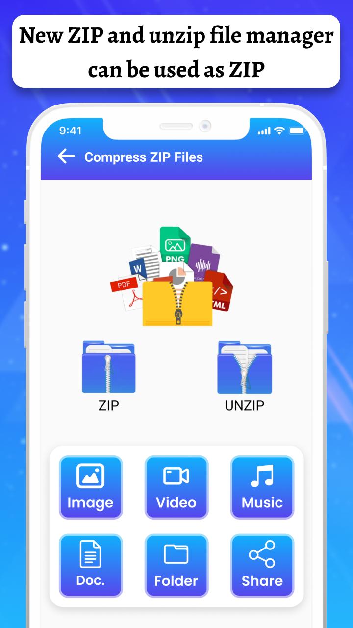 Download do APK de Compress ZIP Files para Android Download do APK de Compress ZIP Files para Android