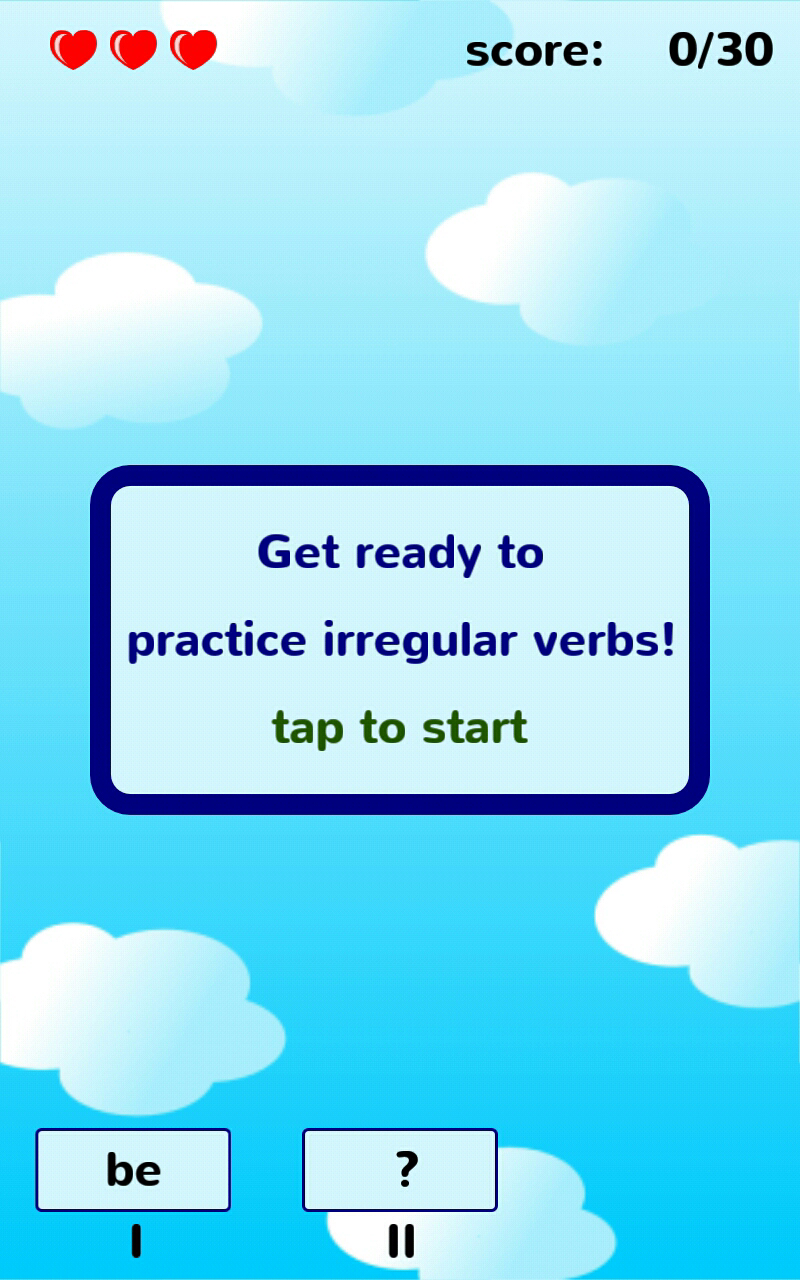 English Irregular Verbs Game APK 2 1 For Android Download English english-irregular-verbs-game-apk-2-1-for-android-download-english