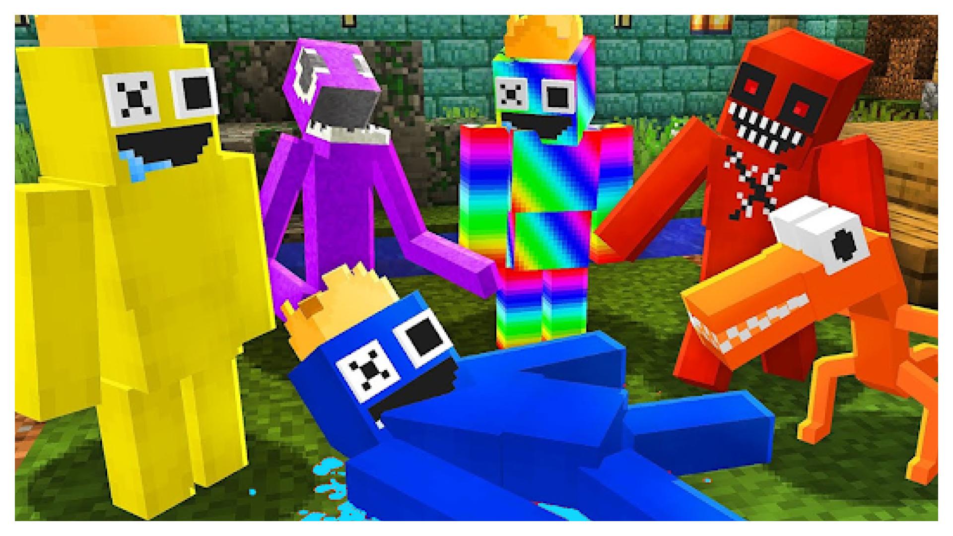 Rainbow Friends Mod for MCPE APK for Android Download Rainbow Friends Mod for MCPE APK for Android Download