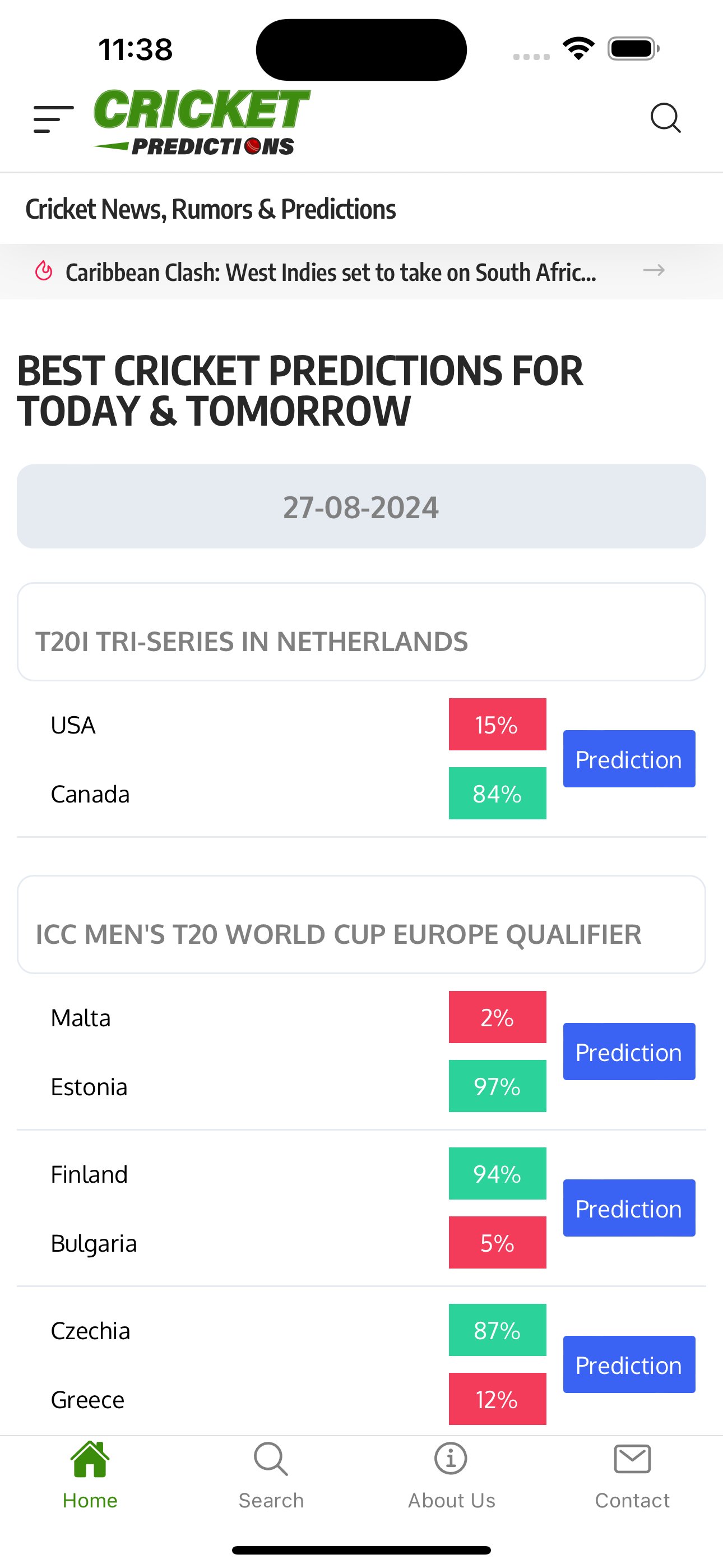 Cricket Predictions APK for Android Download