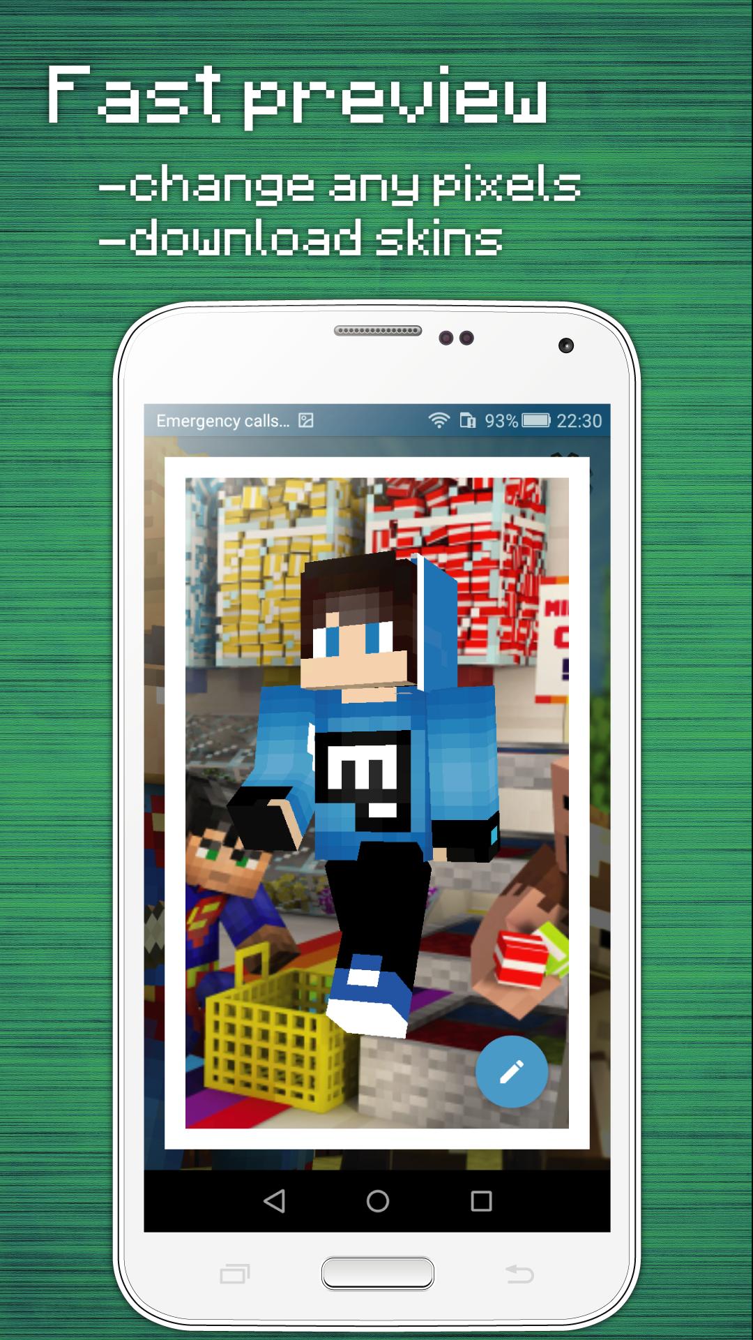 Skins Editor For Minecraft Pe 3d For Android Apk Download