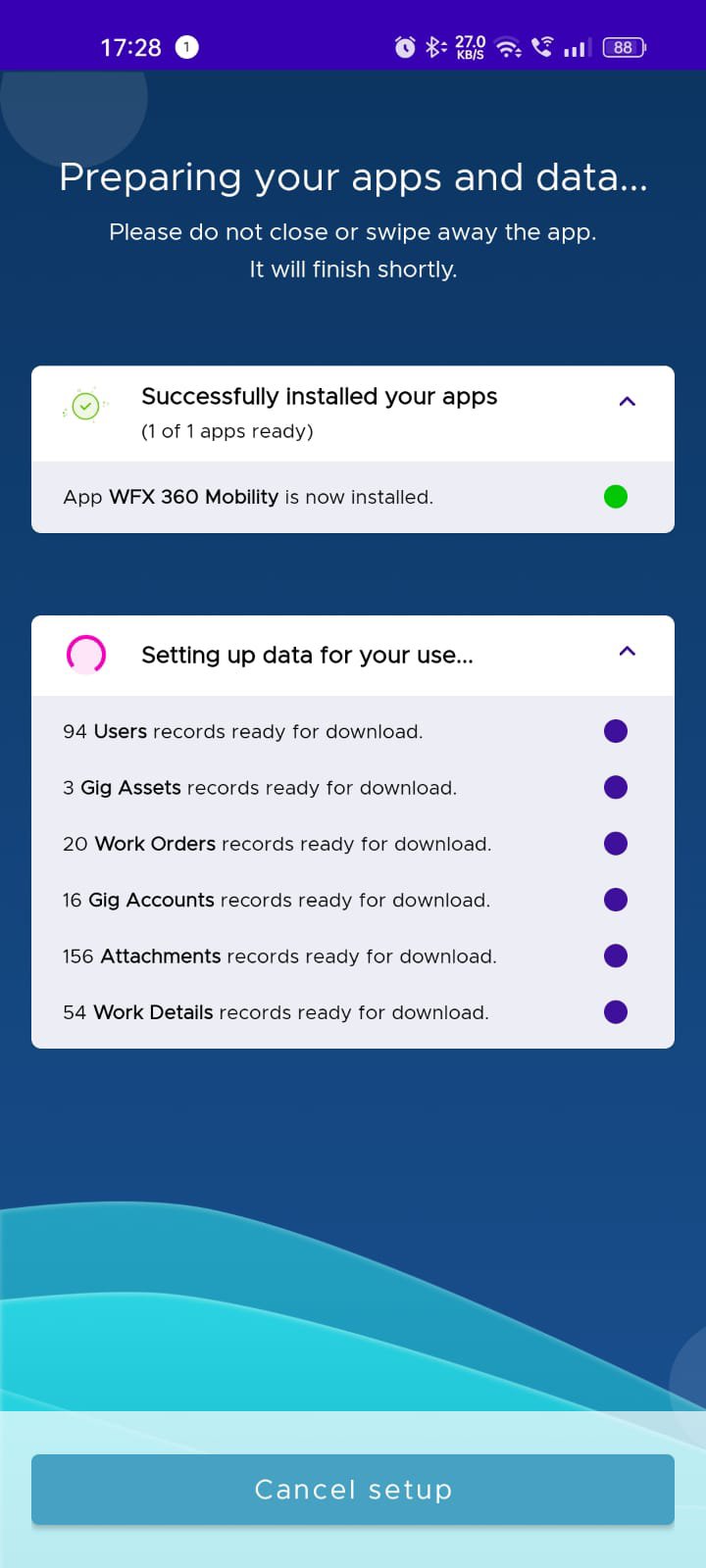 Descarga de APK de CSG FSM WORKFORCE 360 para Android