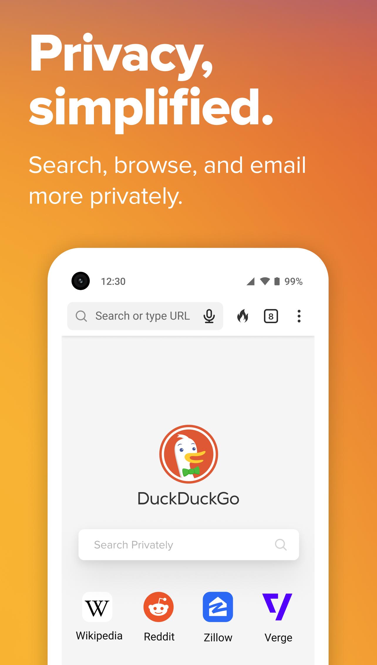 Download DuckDuckGo Private Browser 5.205.0 Android APK File Download DuckDuckGo Private Browser 5.205.0 Android APK File